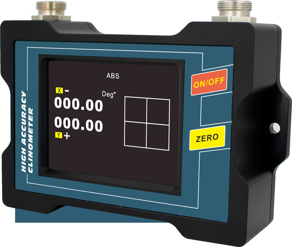 Remote Single / Dual Axis Display Unit Inclinometer Tilt Sensor For Monitoring Angle