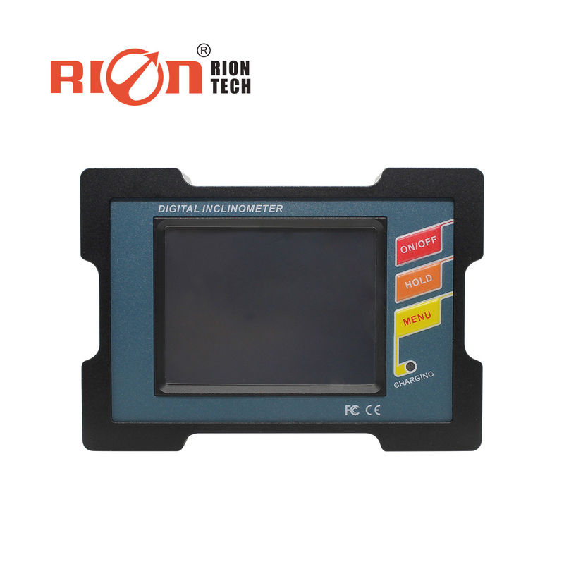 LCD Ultra Precise Digital Inclinometer Lithium Battery Repeatability 0.003°