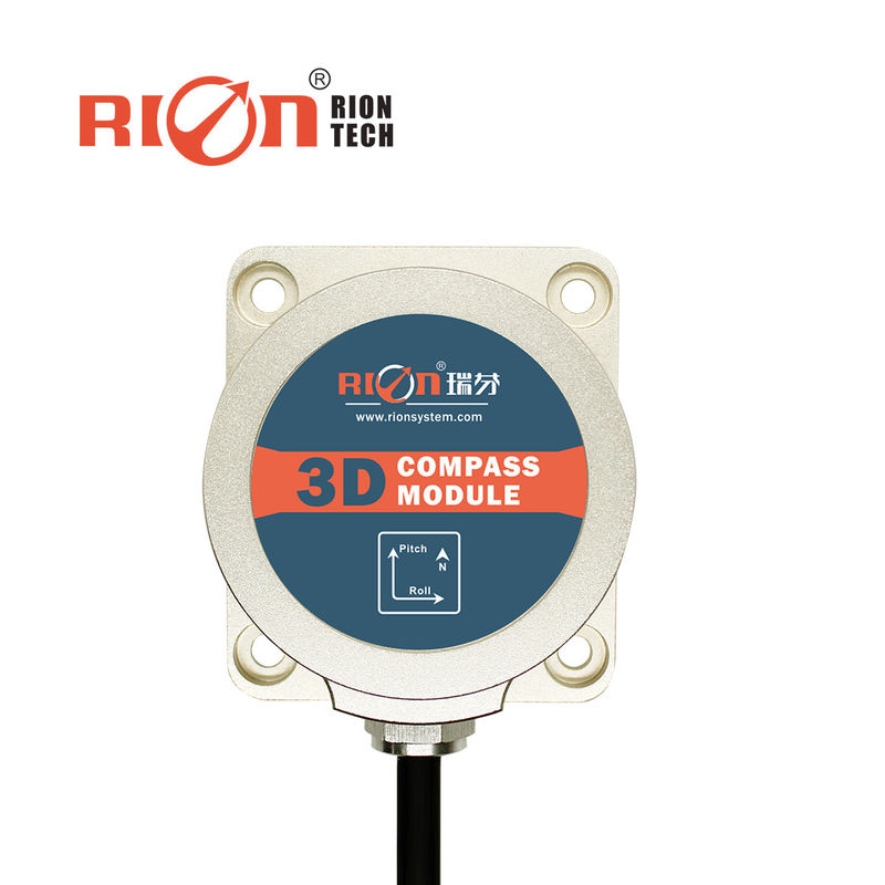 IP67 Azimuth Compass Magnetic Heading Sensor For Antenna / UAV / Mining