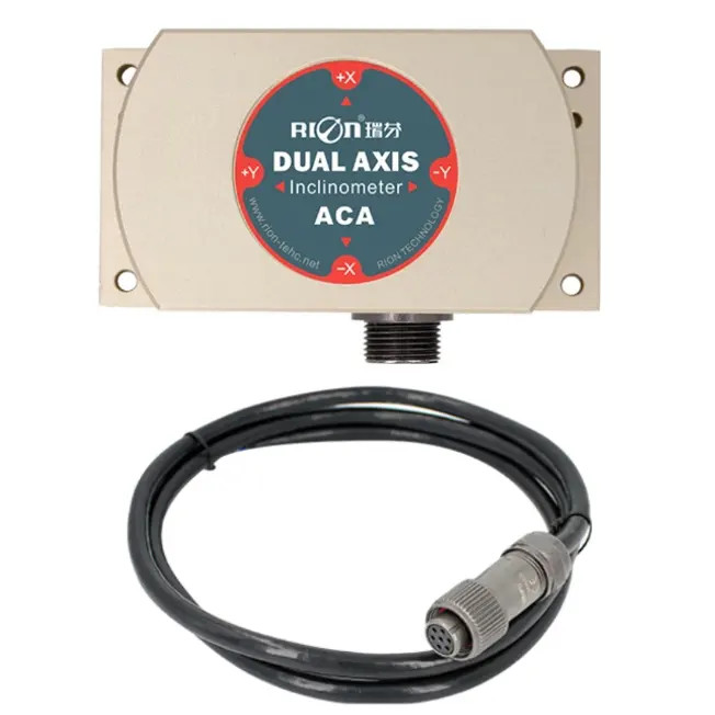 Aca826t High Accuracy Modbus Inclinometer Dual Single Axistilt Sensor