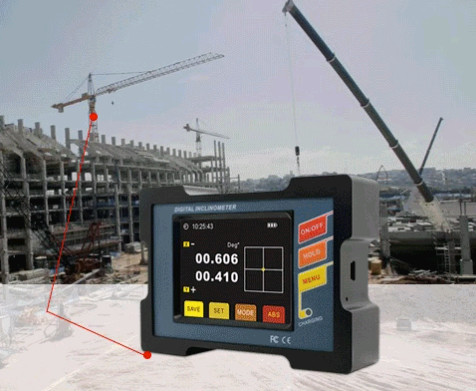Industrial Grade 2 Axis Digital Inclinometer with Bluetooth for ...