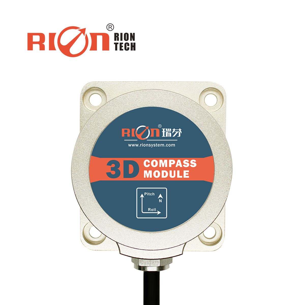 HCM380B ROV 3D Electronic Compass Underwater Robot Roll Pitch Heading ...