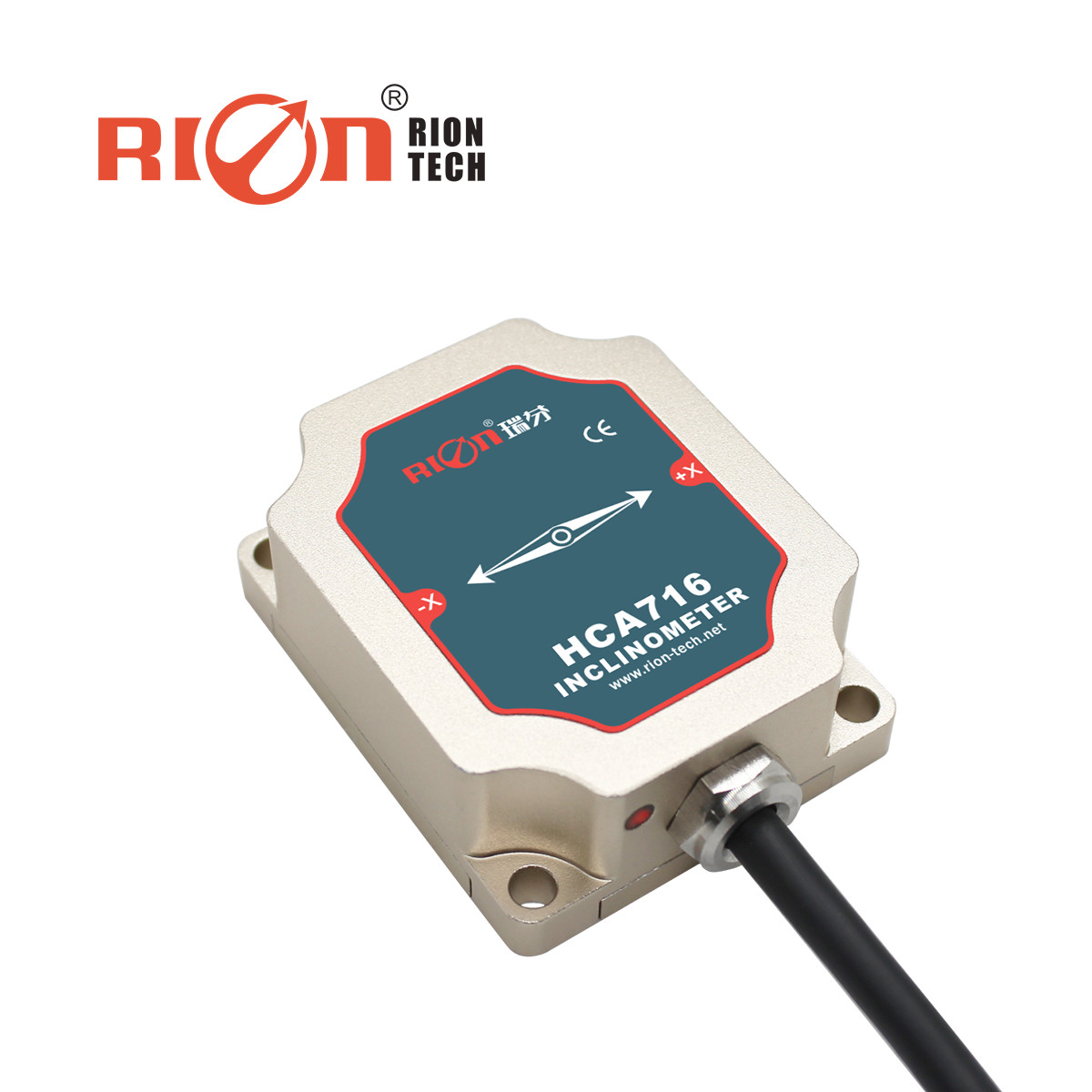 HCA716S Angle Measure Automotive Tilt Sensor For Ancient Building Monitor