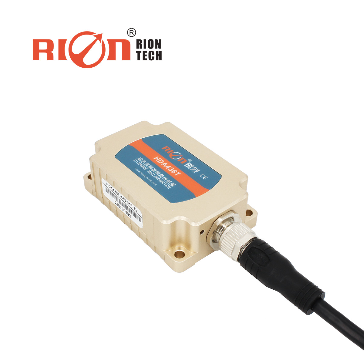 Hda437t Dynamic Canbus Mems Tilt Sensor For Industrial Automation Control