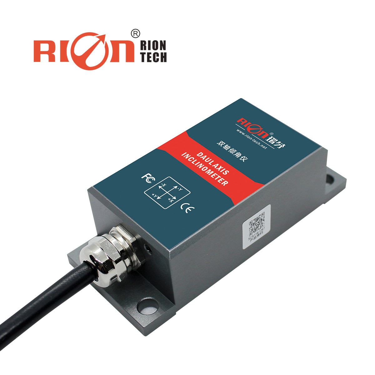 SCA116T Single Axis Inclinometer With Settable Output Rate / Tilt ...