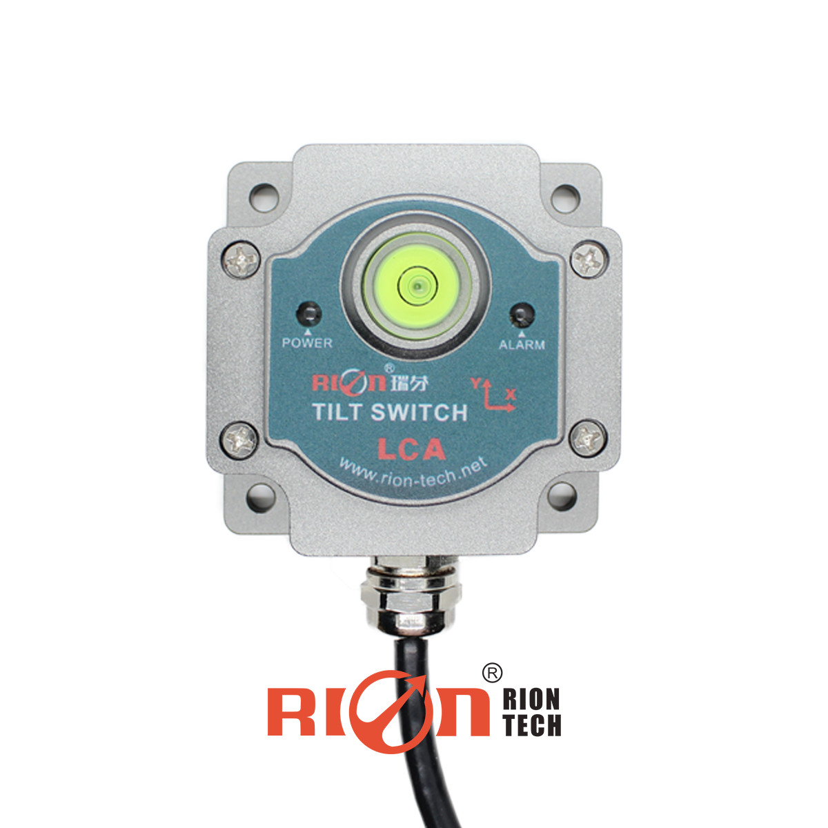 RION Alarm Sensor Inclinometer Switch 2 Axis 0.01deg Resolution