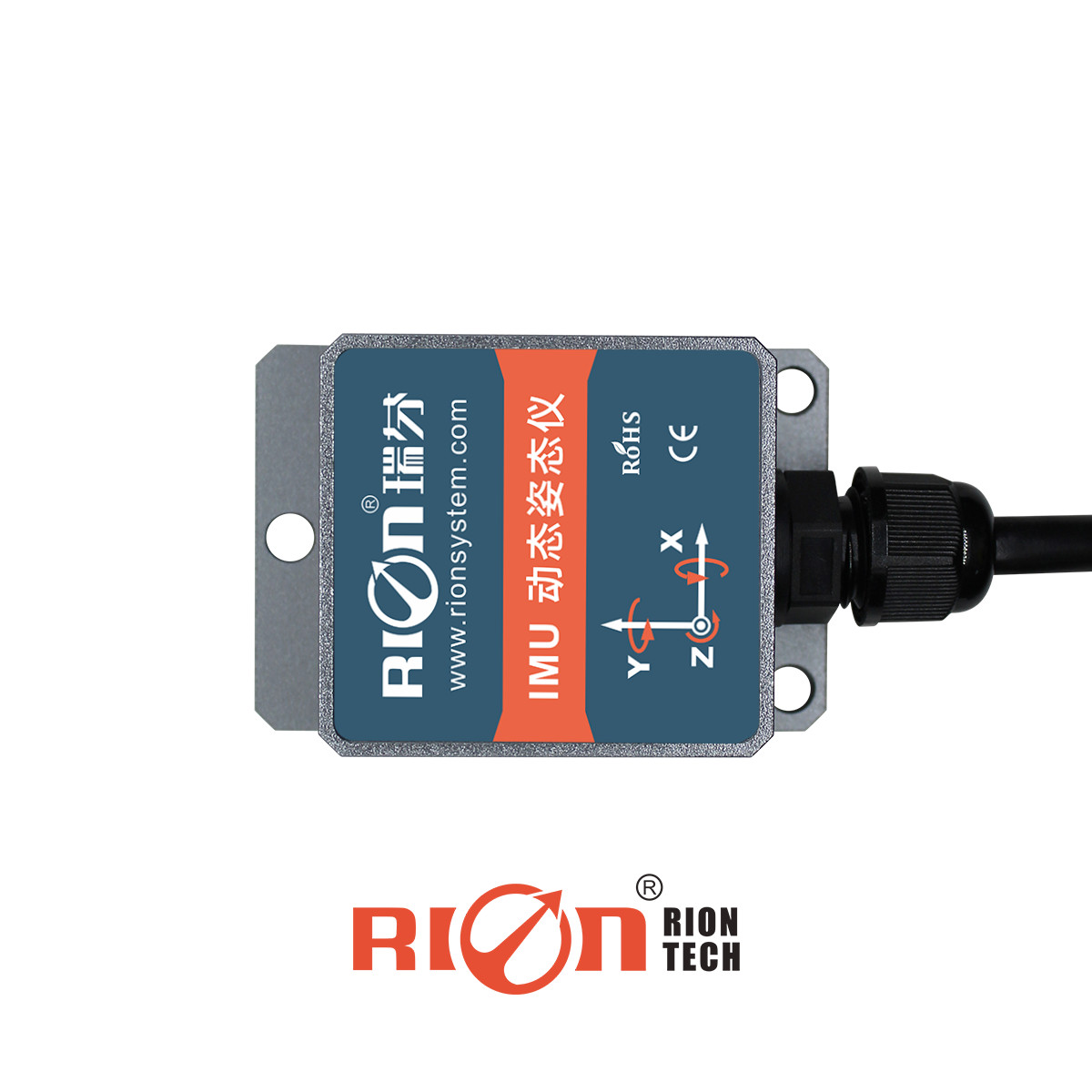 RION Waterproof 3 Axis Gyroscope Sensor In Cars 360 Deg Azimuth Angle