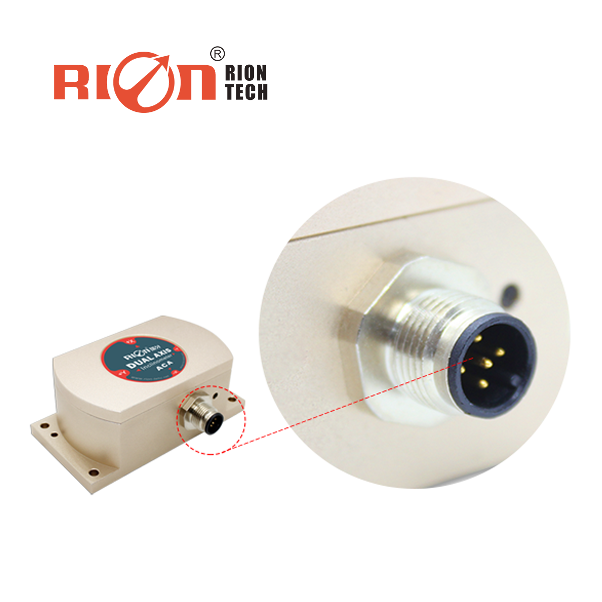 2 Axis Precise Inclinometer for Building Monitoring