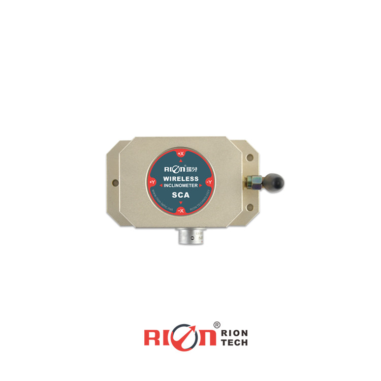 RS232 Digital 200Hz Wireless Inclinometer Tilt Sensor 0.01 Deg High ...