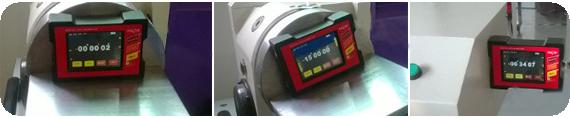 USB1.1 High Accuracy Digital Inclinometer Touch Screen IP54 Protractor