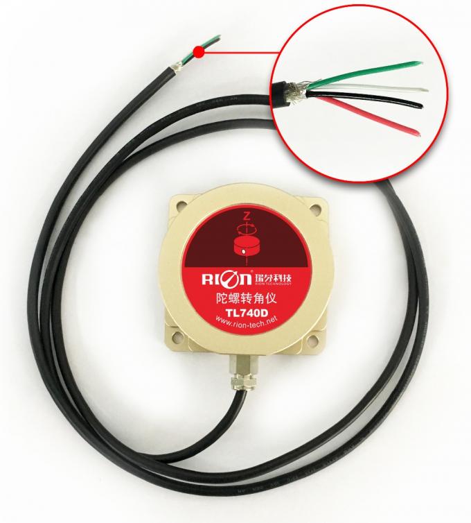 50Hz 24V High Precision Gyroscope Sensor RION Single Axis Yaw Angle Sensor