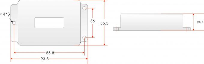 ISO 150g Single Axis Tilt Angle Sensor Digital Level Inclinometer Sensor PWM Output