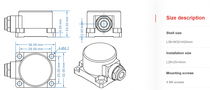 AKM398 Car Crash Impact Test Sensor 3 Axis MEMS Capacitive Accelerometer