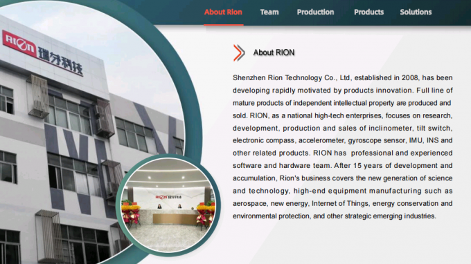 DCM260B NEMA0183 Heading Sensor 3D Electronic Digital Compass Sensor For Antenna Positioning