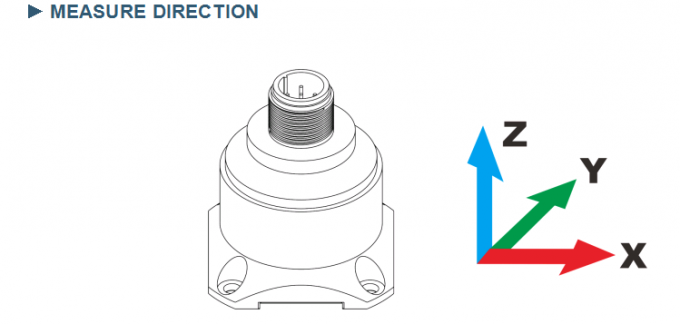 AKG392 Digital Triaxial Accelerometer With Displacement Velocity Vibration Sensor