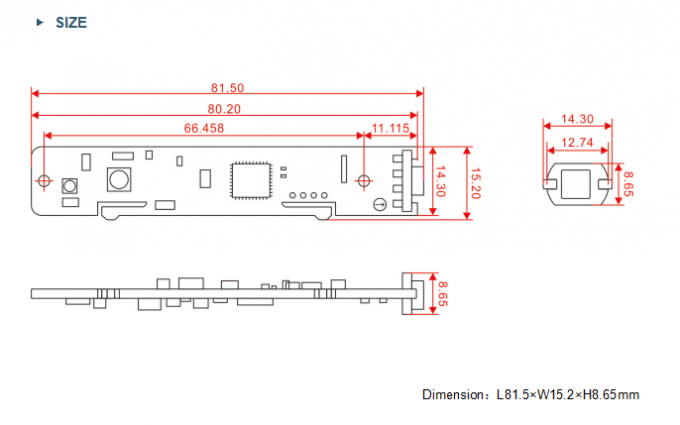 HCA396B 2 AXIS HIGH ACCURACY INCLINOMETER SENSOR MODULE RANGE: ±90°