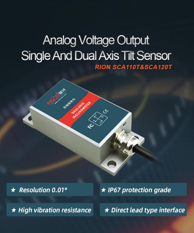 SCA110 Single Axis Tilt Sensor Industrial Mems Inclinometer Horizontal ...